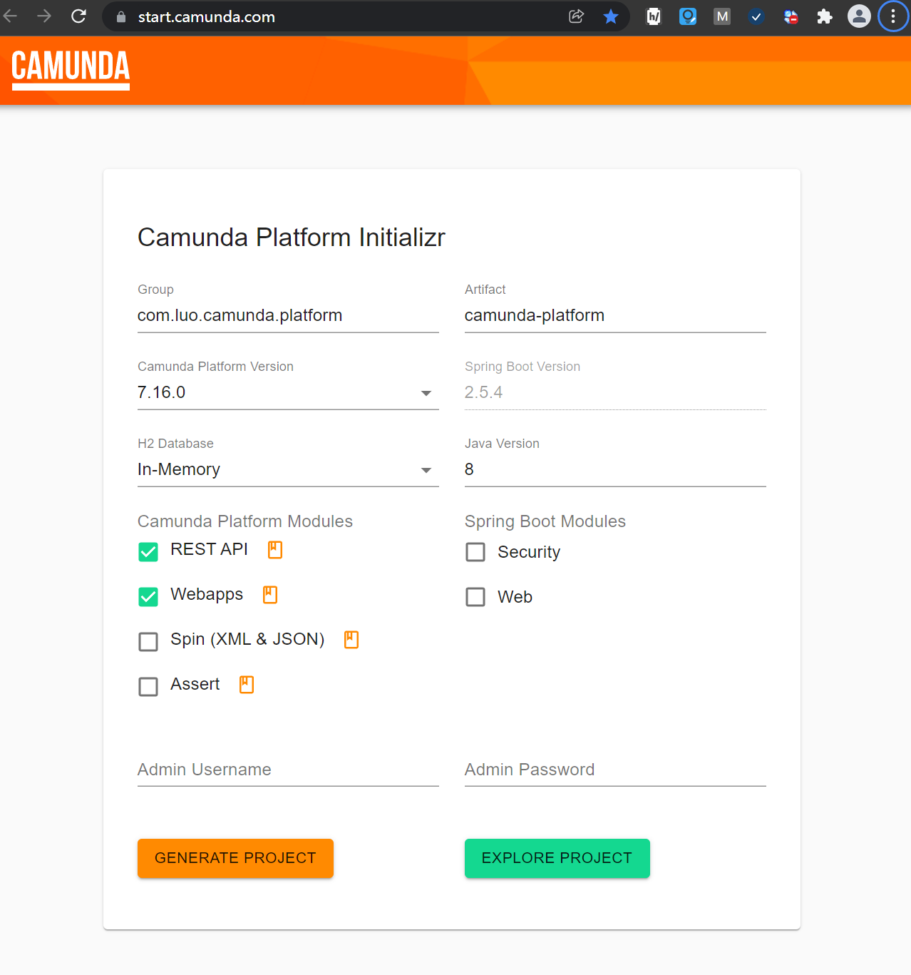 Camunda入门（二） 启动camunda管理平台 Csdn博客
