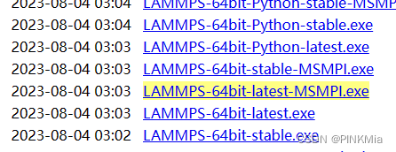 LAMMPS安装tips(win11，并行版)_lammps windows 并行版本-CSDN博客