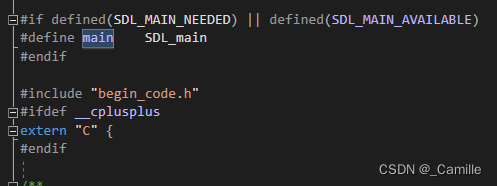 SDL开发时VS2019报错无法解析外部函数main_visual studio 不识别sdl-CSDN博客