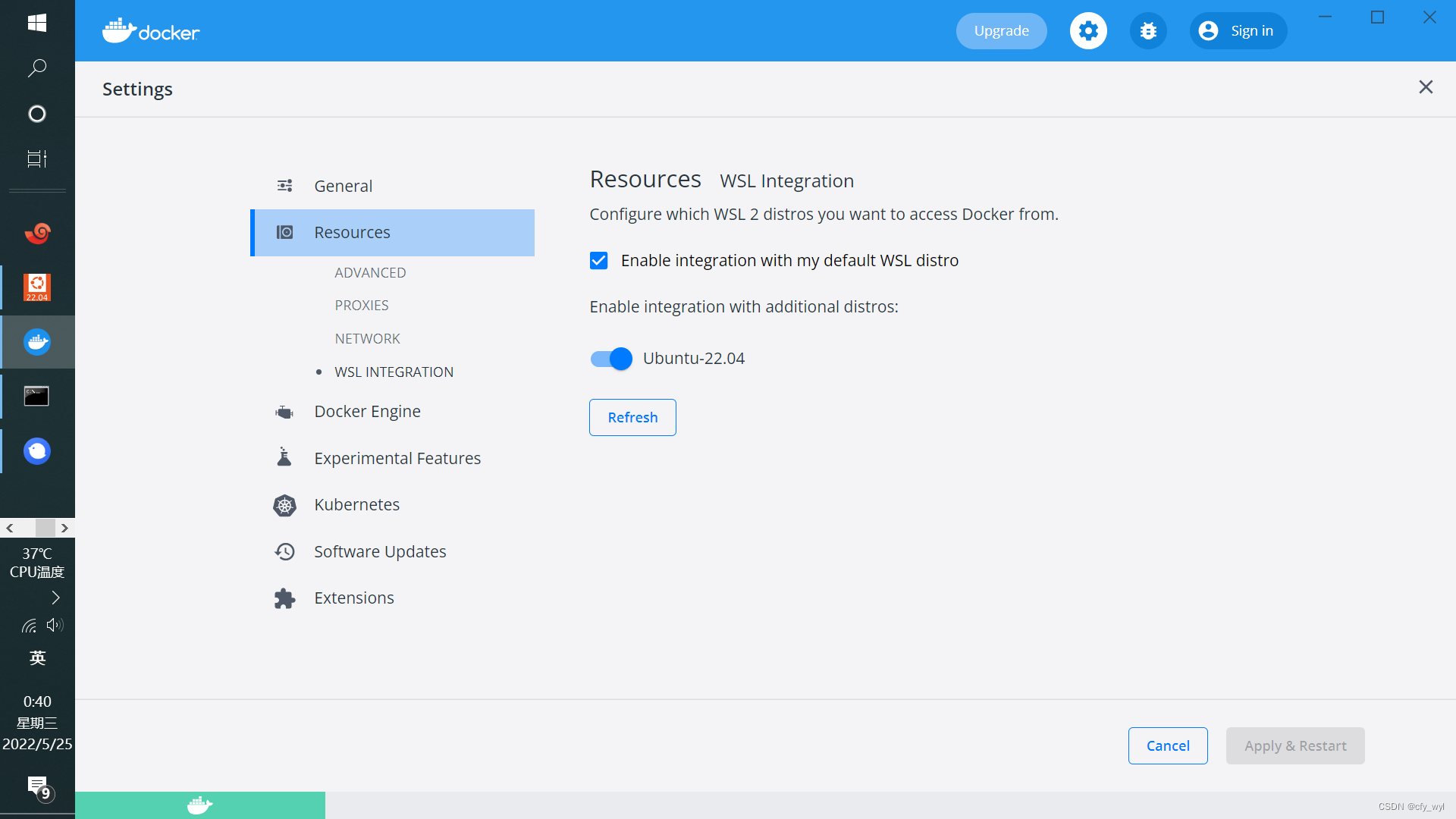 WSL（ubuntu）挂载docker_wsl ubuntu docker desktop_cfy_wyl的博客-CSDN博客