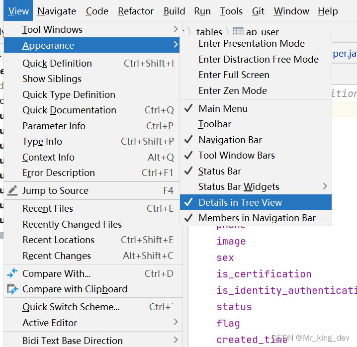 Idea中使用database插件后展示表的中文解释_idea database 怎么展示表注解-CSDN博客