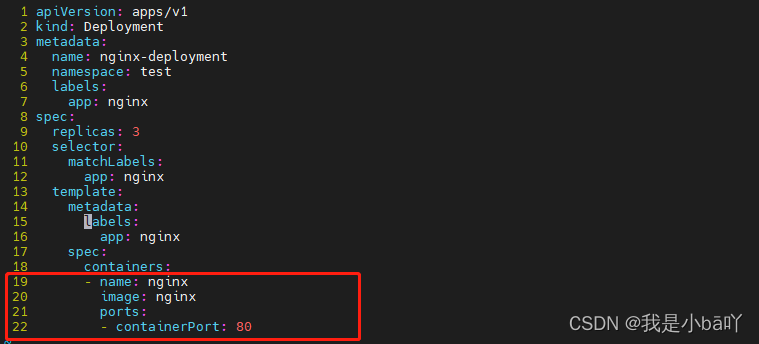 error parsing deployment-nginx.yml: error converting YAML to JSON: yaml: line 19 问题解决_yaml to ...