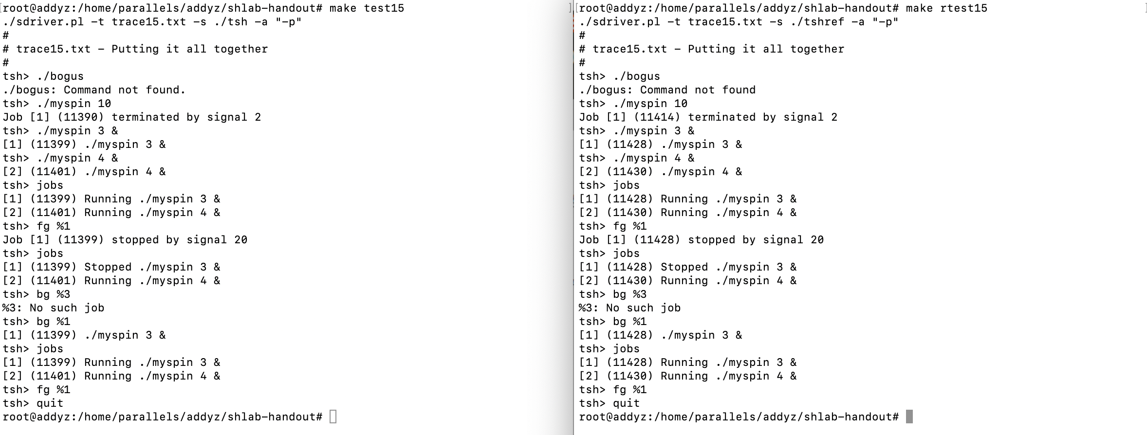 《深入理解计算机系统》实验六Shell Lab_深入理解计算机系统shelllab-CSDN博客