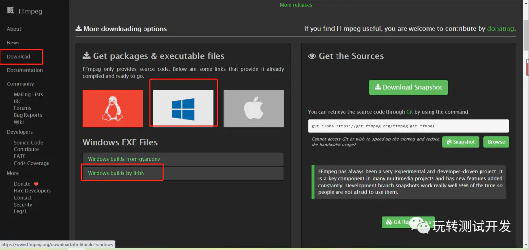 win10：安装ffmpeg和使用_btbn 构建的 windows-CSDN博客