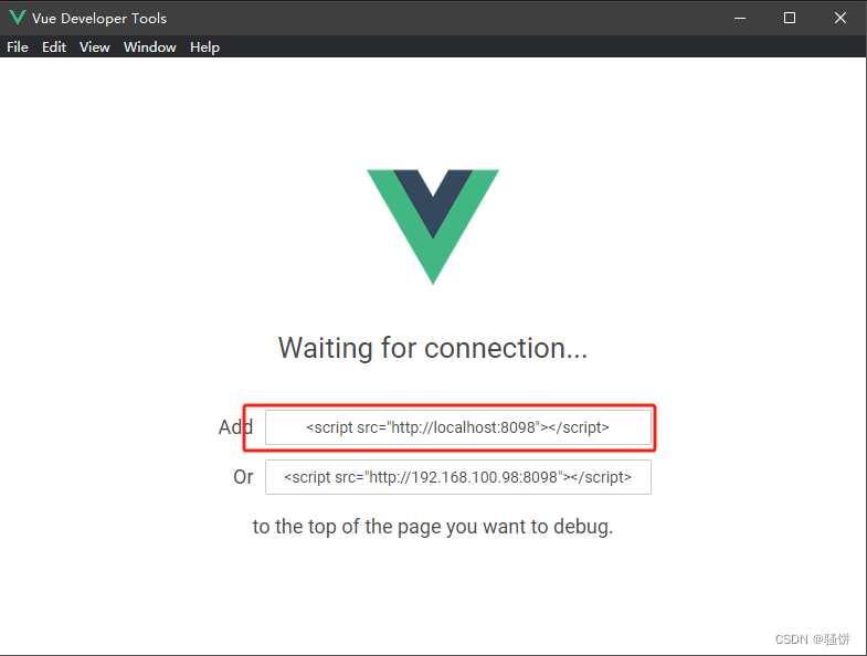 Vue-devtools远程链接(iframe内vue项目)调试＜独立运行程序＞_vue项目远程调试-CSDN博客