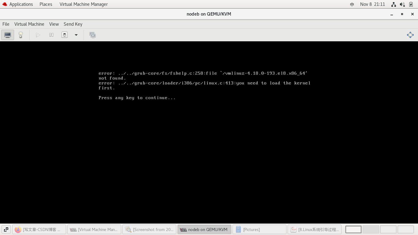Part2.8——Linux引导过程及修复_linux boot from hard disk grub-CSDN博客