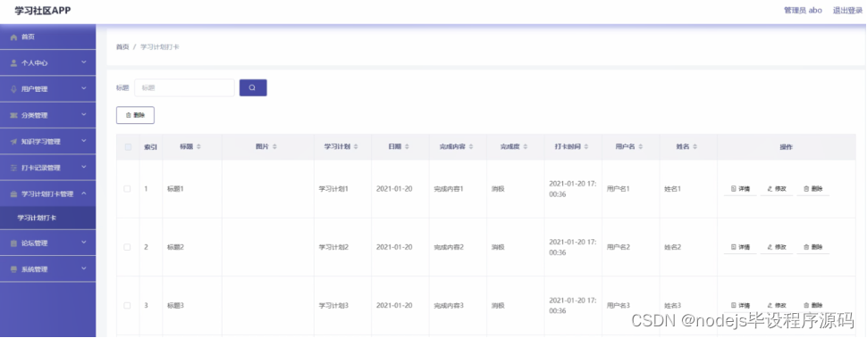 计算机毕业设计nodejsuniapp安卓学习社区app源码程序lw远程调试uniappnode作业 Csdn博客