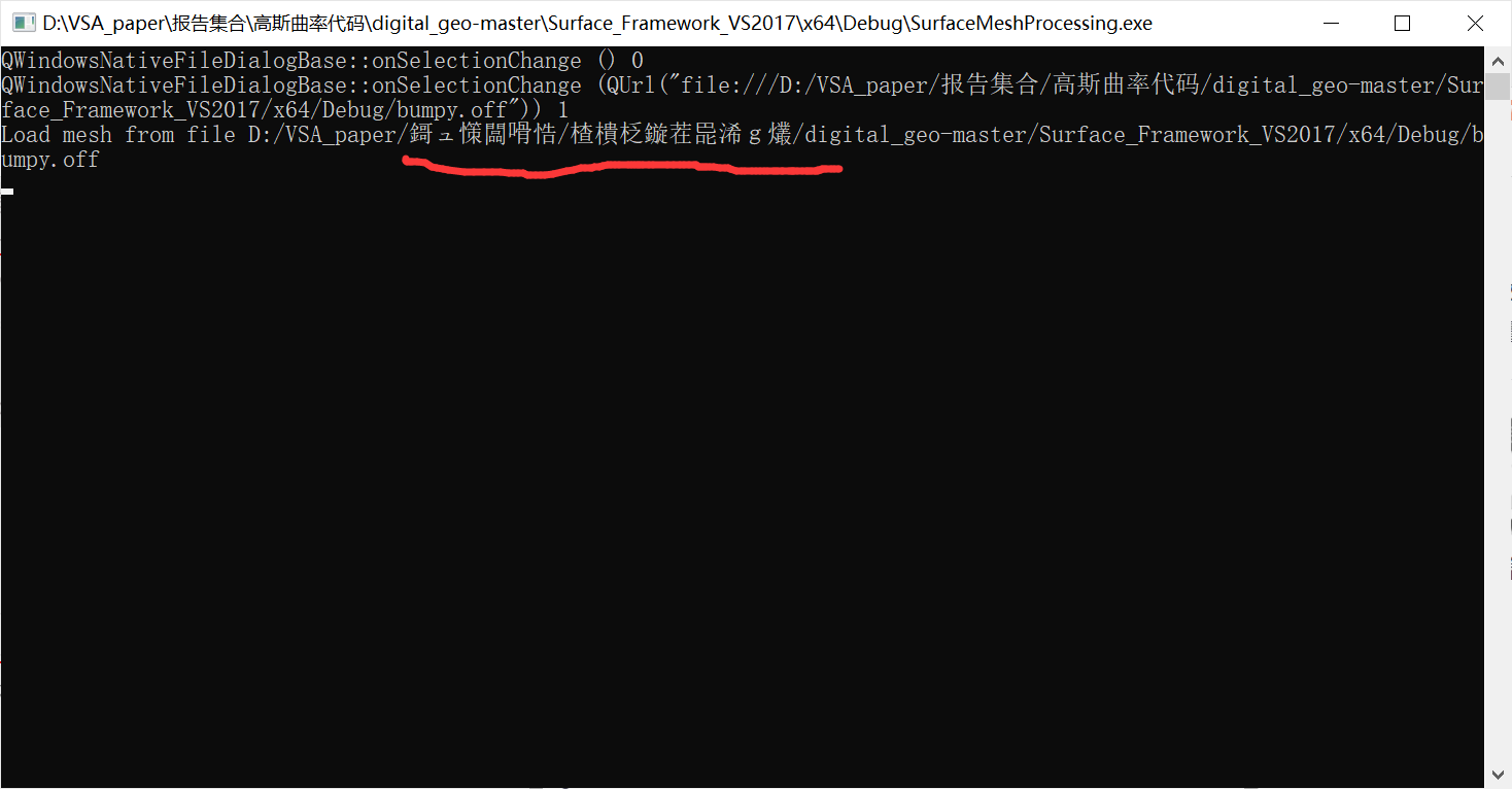 关于Surface Mesh Framework框架打不开文件（Cannot read mesh from file:）的问题_surface meshes cannot be read-CSDN博客