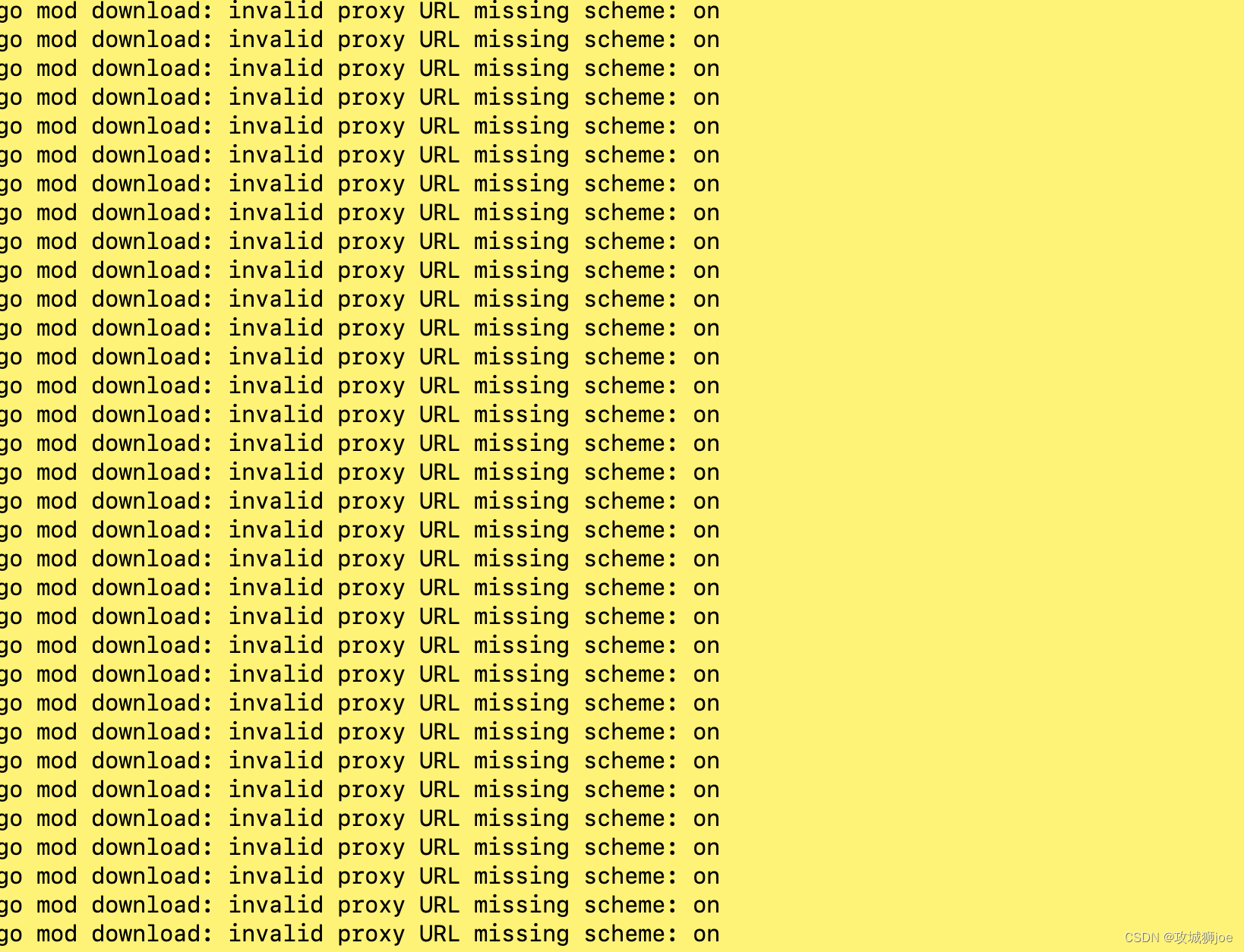 go mod download: invalid proxy URL missing scheme: on_go mod download没反应-CSDN博客