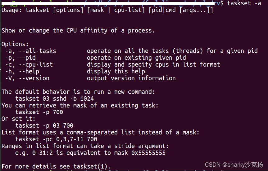 Linux中taskset 查询或设置进程绑定CPU核心_linux查看taskset-CSDN博客
