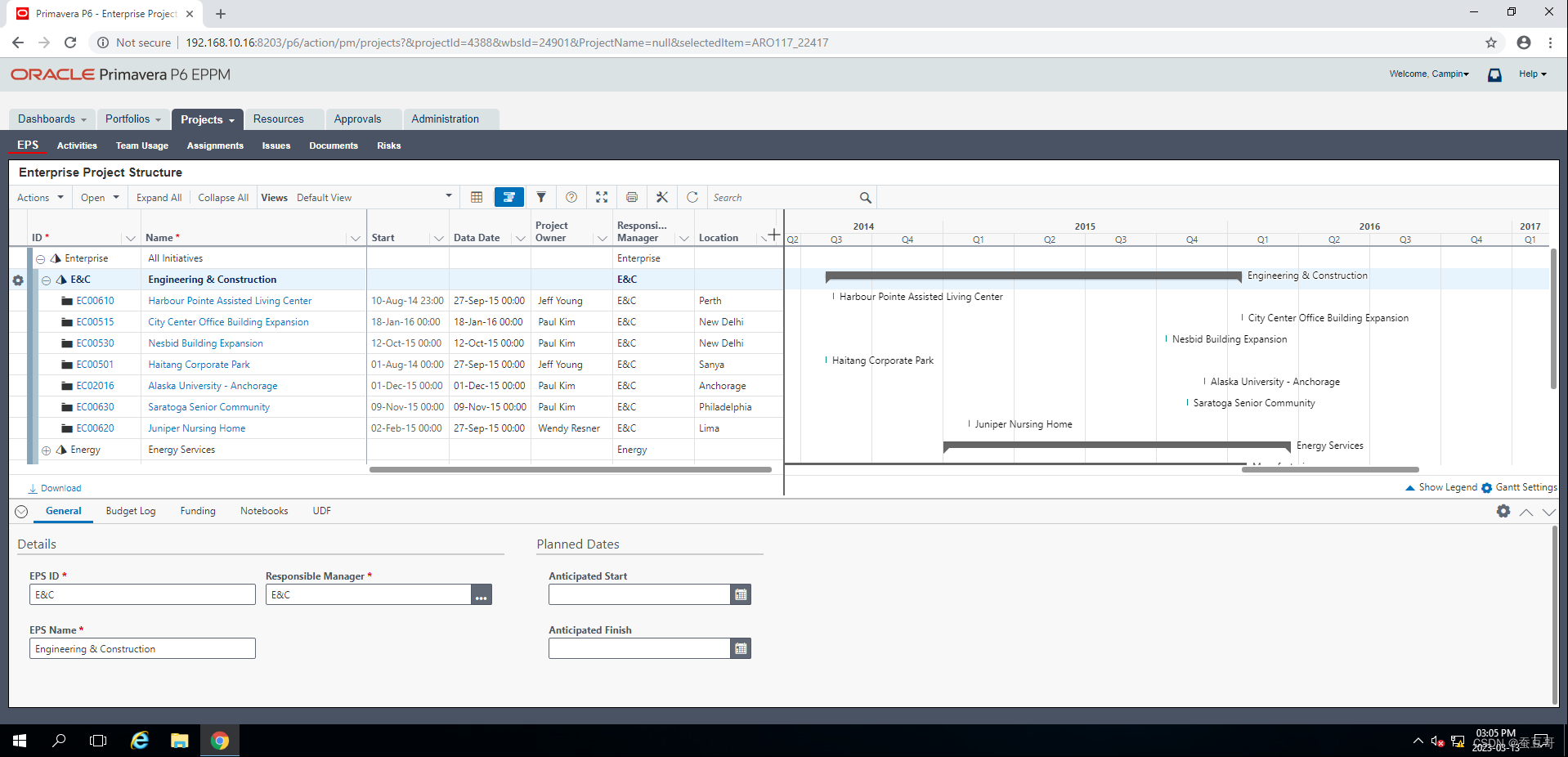P6专题：Oracle P6 EPPM Overview 基本模块一览_p6培训哪些模块-CSDN博客