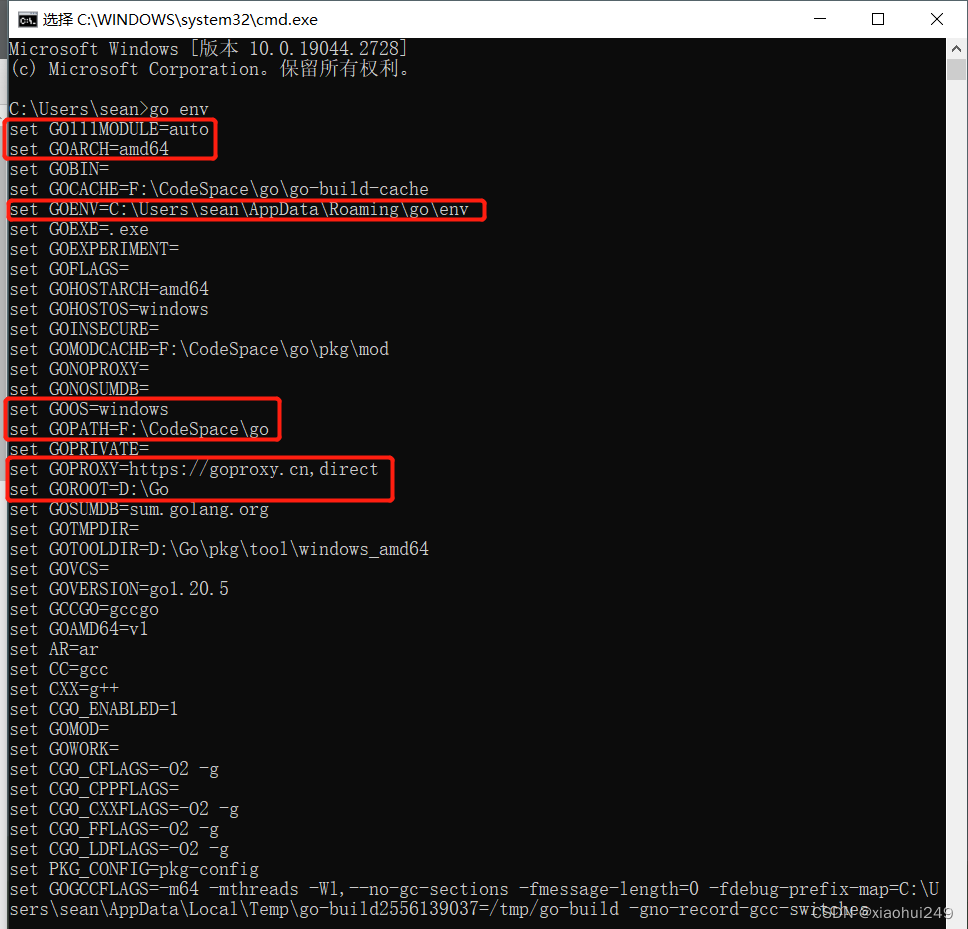 Go环境变量配置（二）_go命令行设置环境变量-CSDN博客