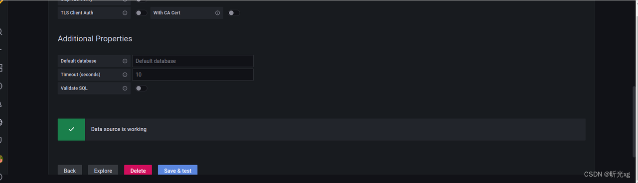 Clickhouse笔记03 Grafana 接入clickhousegrafana Clickhouse Csdn博客
