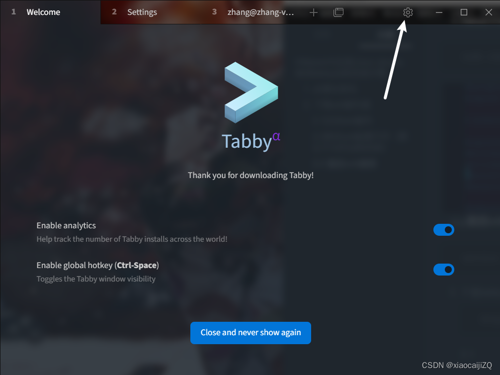 VMware中安装Linux ubuntu 使用tabby远程连接步骤_tabby连接不上虚拟机-CSDN博客