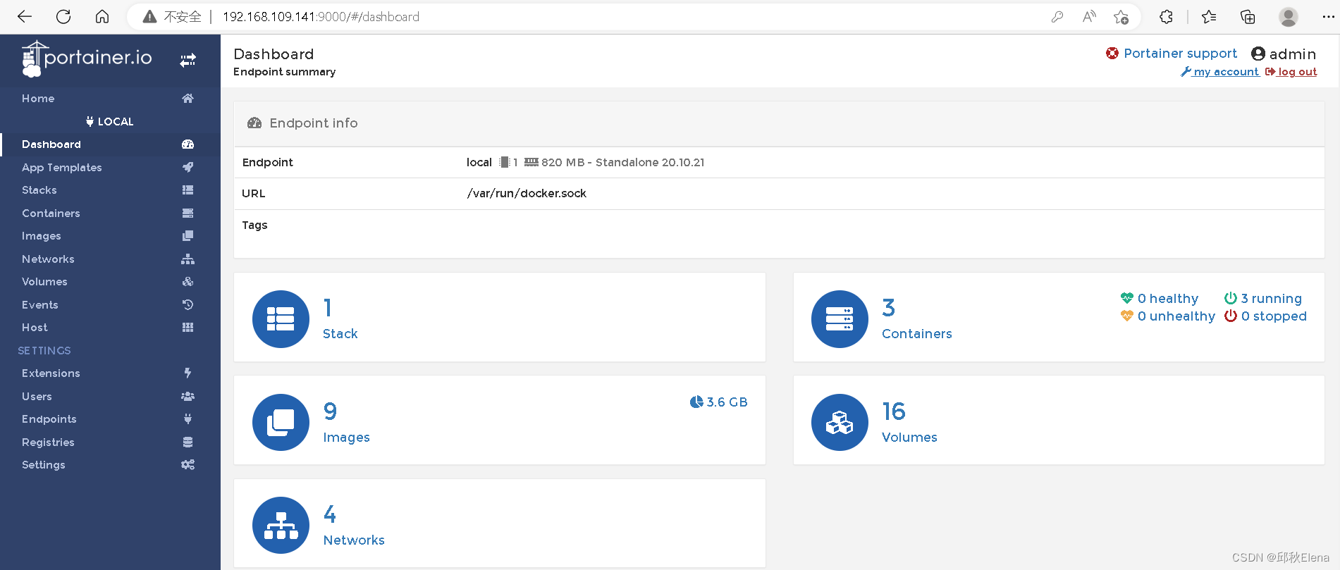 Docker可视化工具Portainer_portainer be-CSDN博客