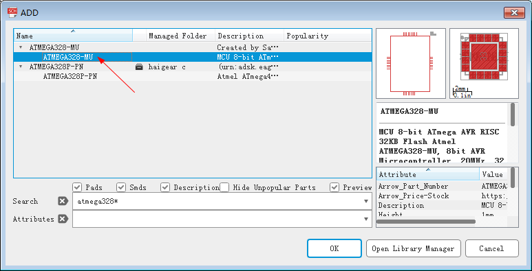 Autodesk Eagle入门之-器件库的添加_autodesk eagle导入模板-CSDN博客