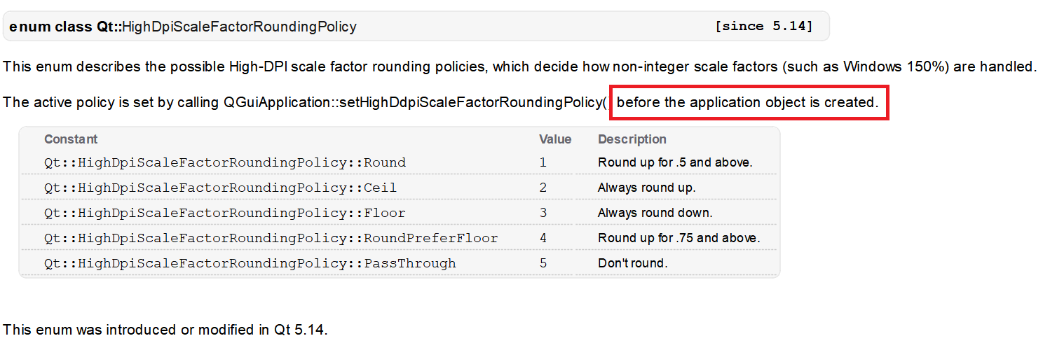 Qt程序运行时窗口大小与设计模式的不一致_qapplication.sethighdpiscalefactorroundingpolicy()-CSDN博客