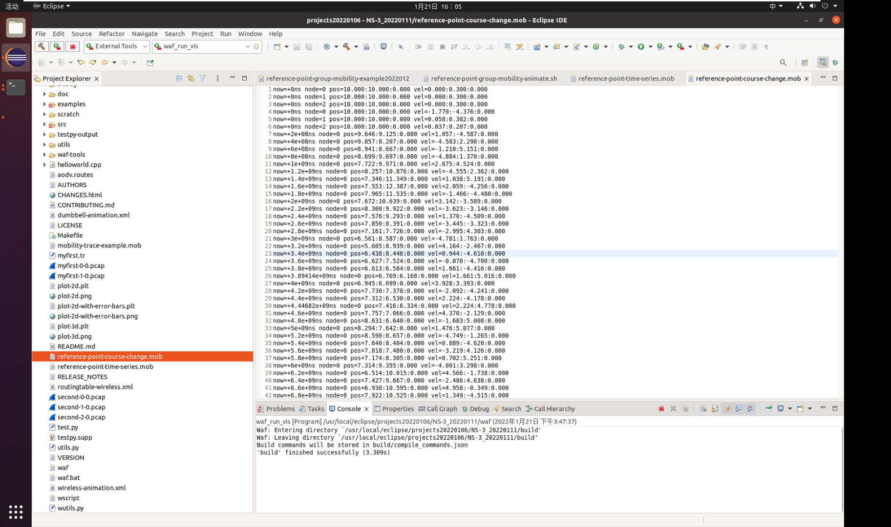 NS-3 学习之reference-point-group-mobility-examplee.cc 分析_referencepointgroup-CSDN博客
