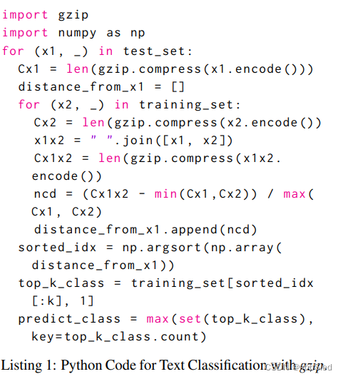 “Low-Resource” Text Classification: A Parameter-Free Classification Method with Compressors翻译-CSDN博客