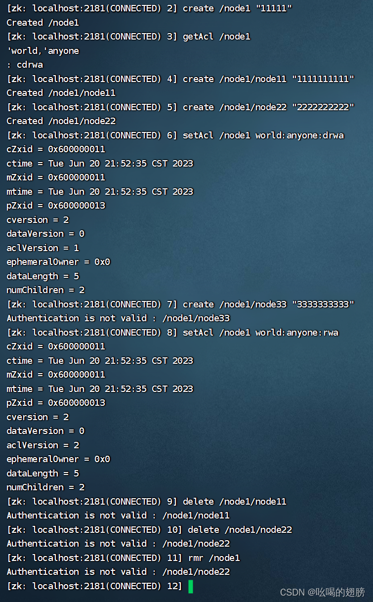 Zookeeper基础知识-01_failed to delete some node(s) in the subtree!-CSDN博客