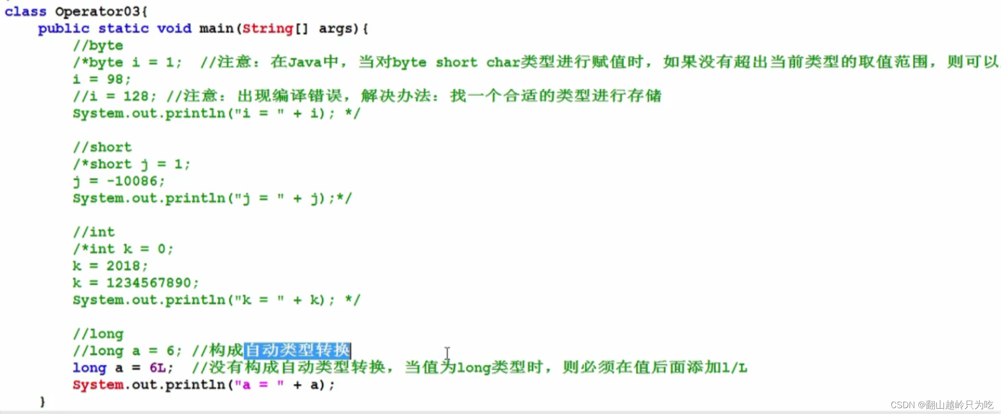 变量分类及数据类型 变量类型 Csdn博客