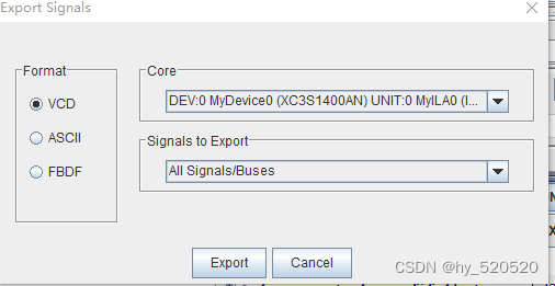 ISE的ChipScope波形存储与Modelsim查看_isechipscope模拟波形-CSDN博客