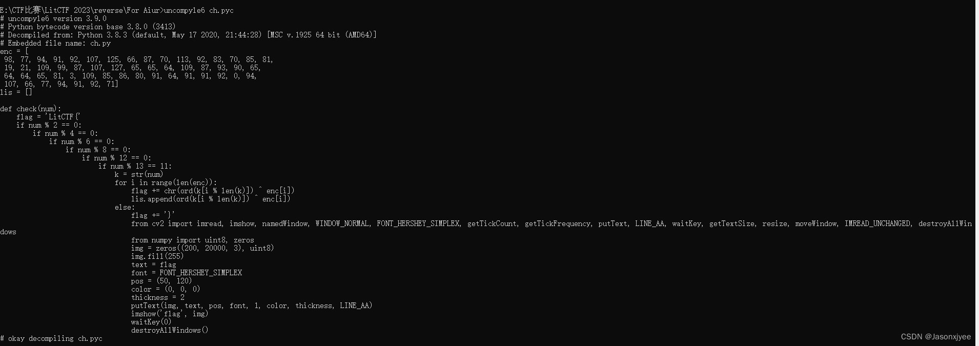 LItCTF Reverse（全解）_[litctf 2023]enbase64-CSDN博客