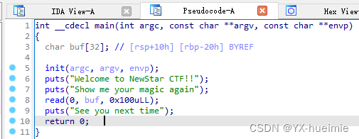 NewStarCTF 2023 WEEK2 pwn AK_newstarctf 公开赛赛道]ret2libc-CSDN博客