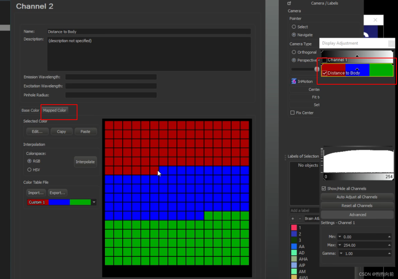 Imaris 不同通道\切面\模式作图展示-CSDN博客