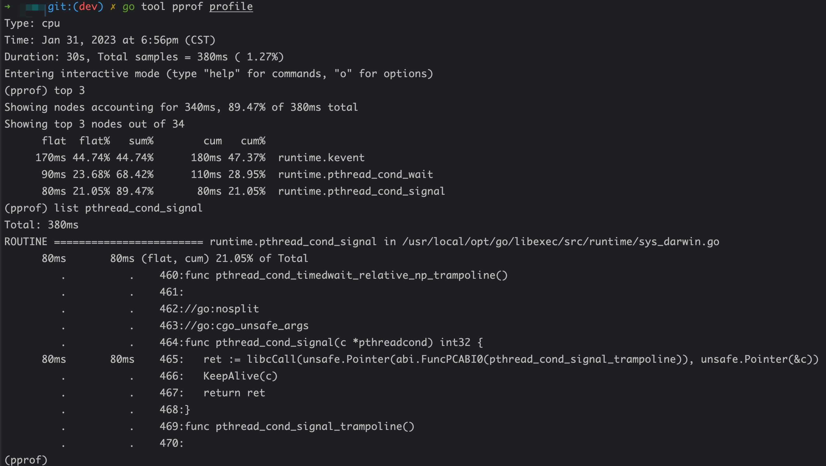 Go性能分析工具pprof详解_go pprof-CSDN博客