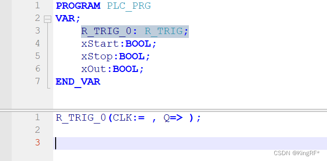 Plc中st编程的边缘触发st语言上升沿如何编写 Csdn博客
