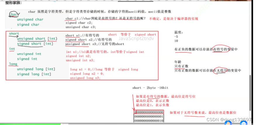 C语言中数据存储 Csdn博客 