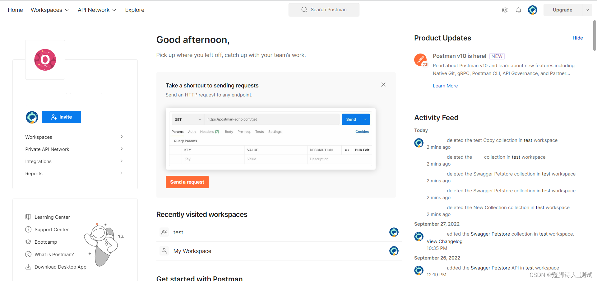 Postman系列番外篇 - postman web版介绍及与PC版的对比_postman网页版-CSDN博客