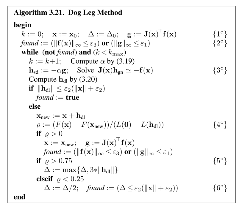 METHODS FOR NON-LINEAR LEASTSQUARES PROBLEMS》论文学习_methods for non-linear least squares problems ...