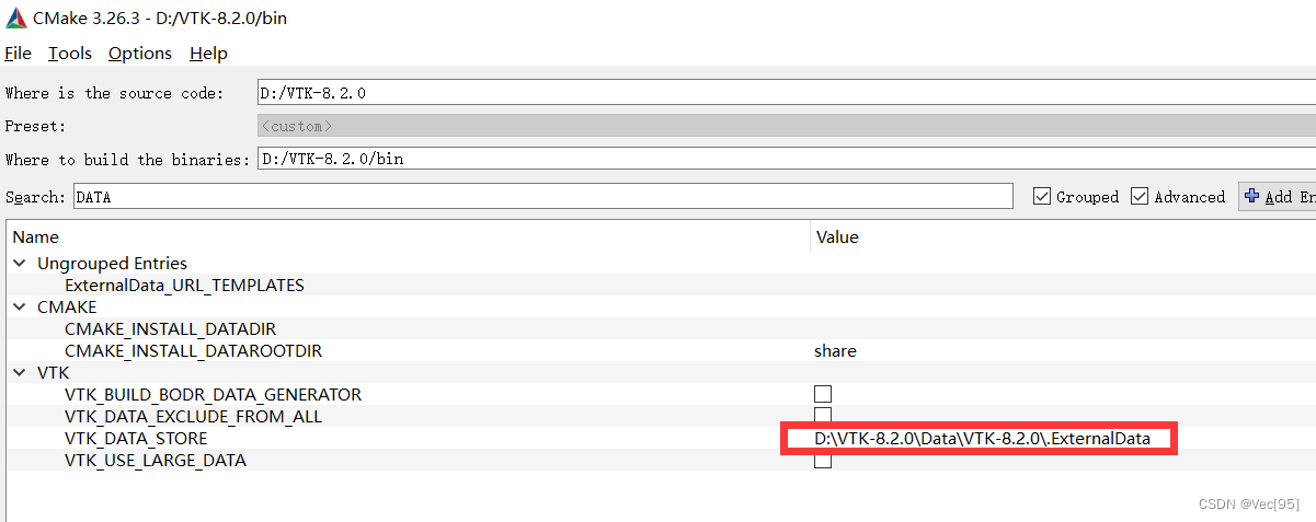 win10下，使用VS编译vtk8.2.0失败的常见原因_vtk编译data报错-CSDN博客