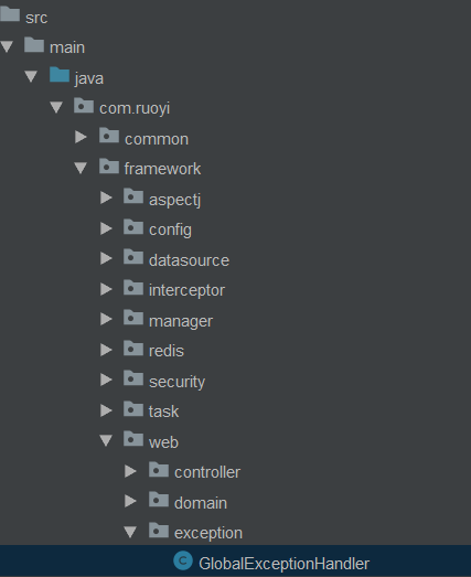 若依框架下自定义异常_若依异常处理-CSDN博客