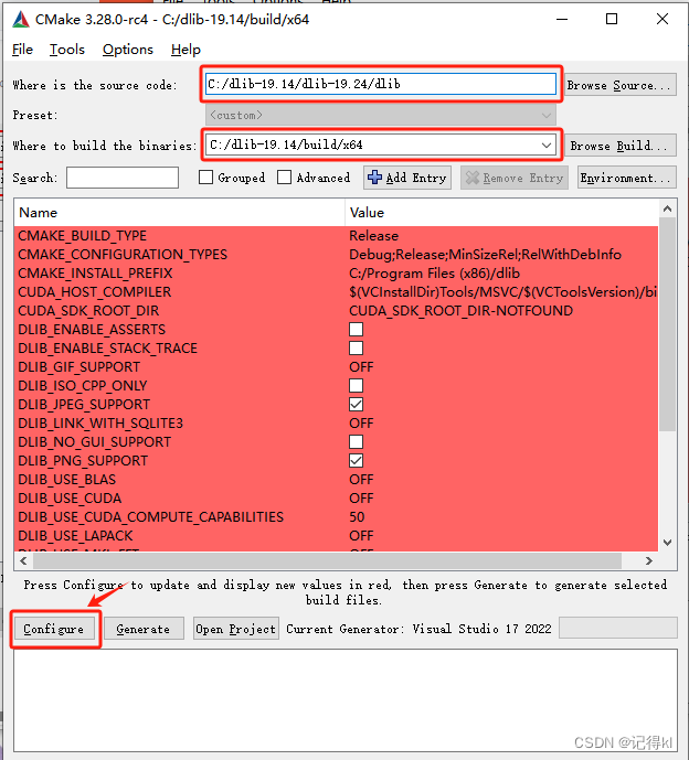 在Visual Studio配置Dlib库+demo代码检测出人脸,安装成功_visual studio配置使用dlib-CSDN博客