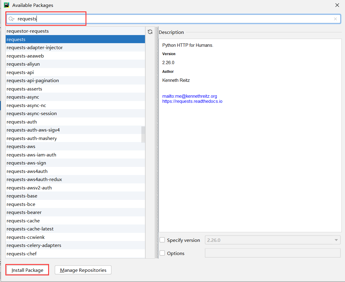 PyCharm中安装requests库_pycharm安装requests-CSDN博客