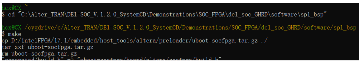 DE1-SoC笔记（四）——生成 Preloader Image File（de1教程2.8节）_preloader文件怎么找-CSDN博客