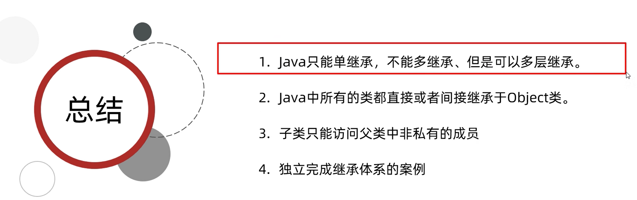Java202302java学习笔记第二十天 继承的特点3 前端导师歌谣 博客园