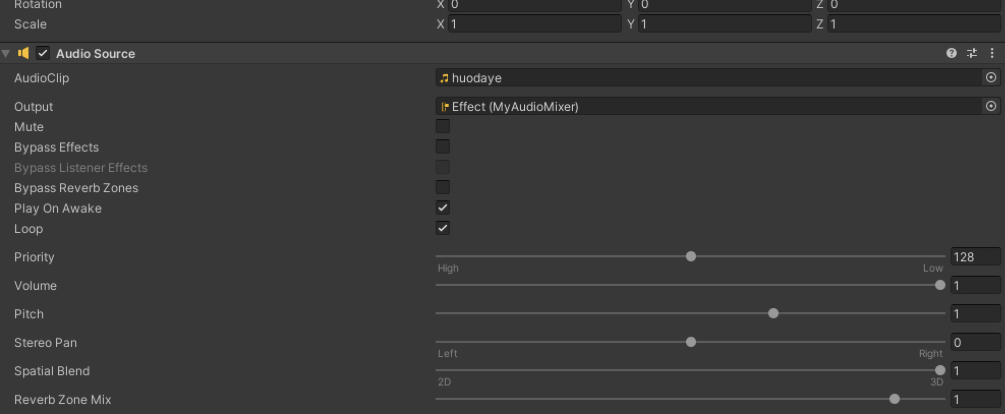Unity 混音器AudioMixer使用注意_unity soundmix-CSDN博客