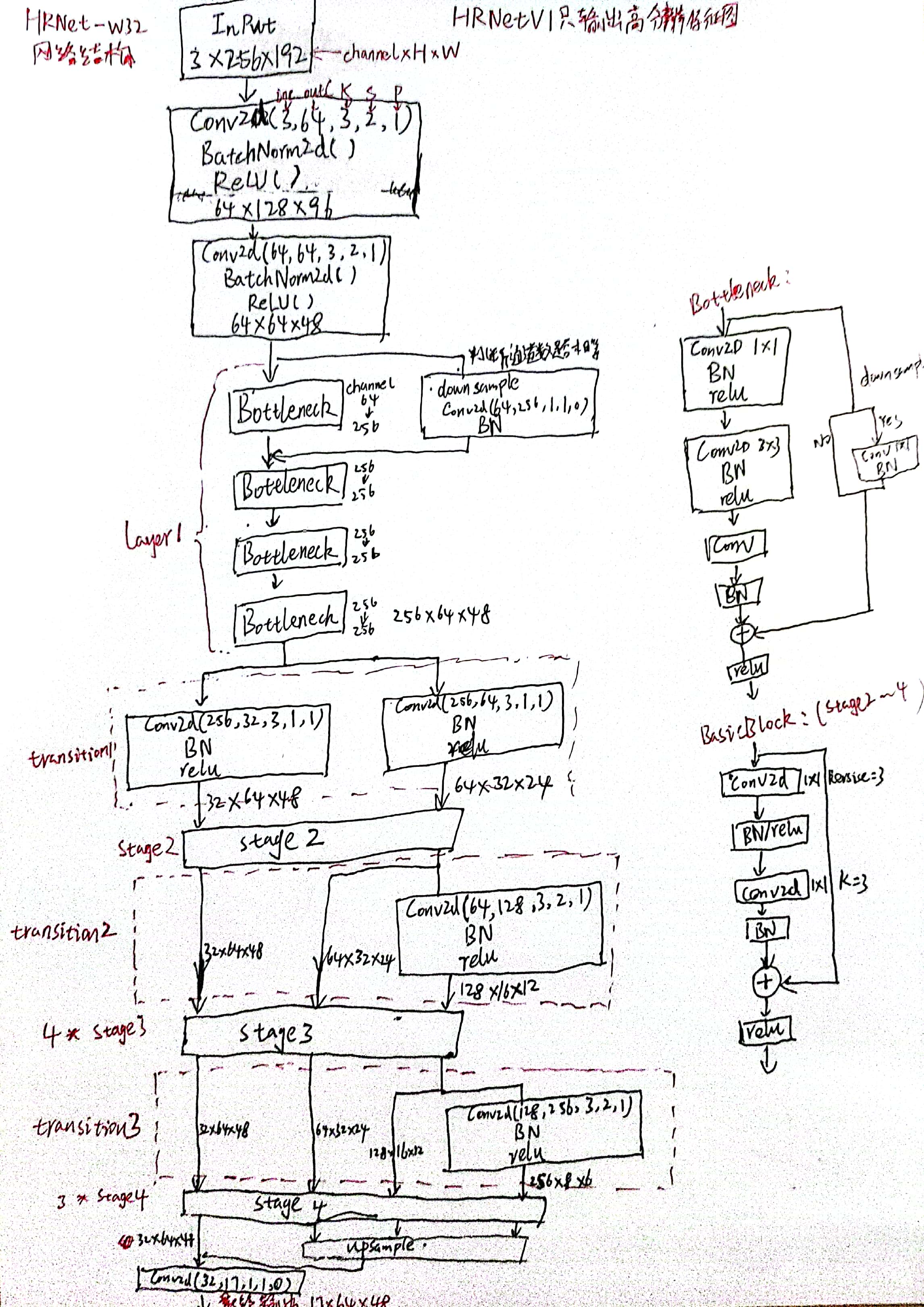 HRNet网络结构-CSDN博客