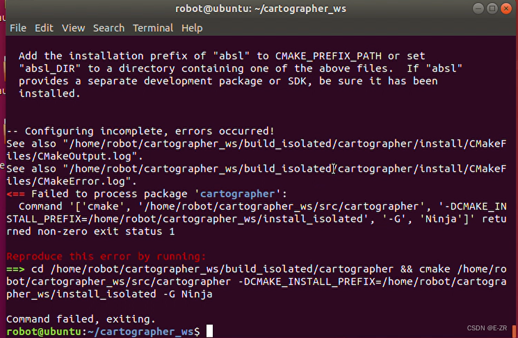ros-melodic安装cartographer_cartographer 二进制-CSDN博客
