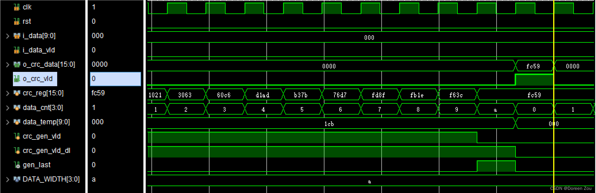 Fpga实现crc16(含串行和并行)fpga Crc16 Csdn博客