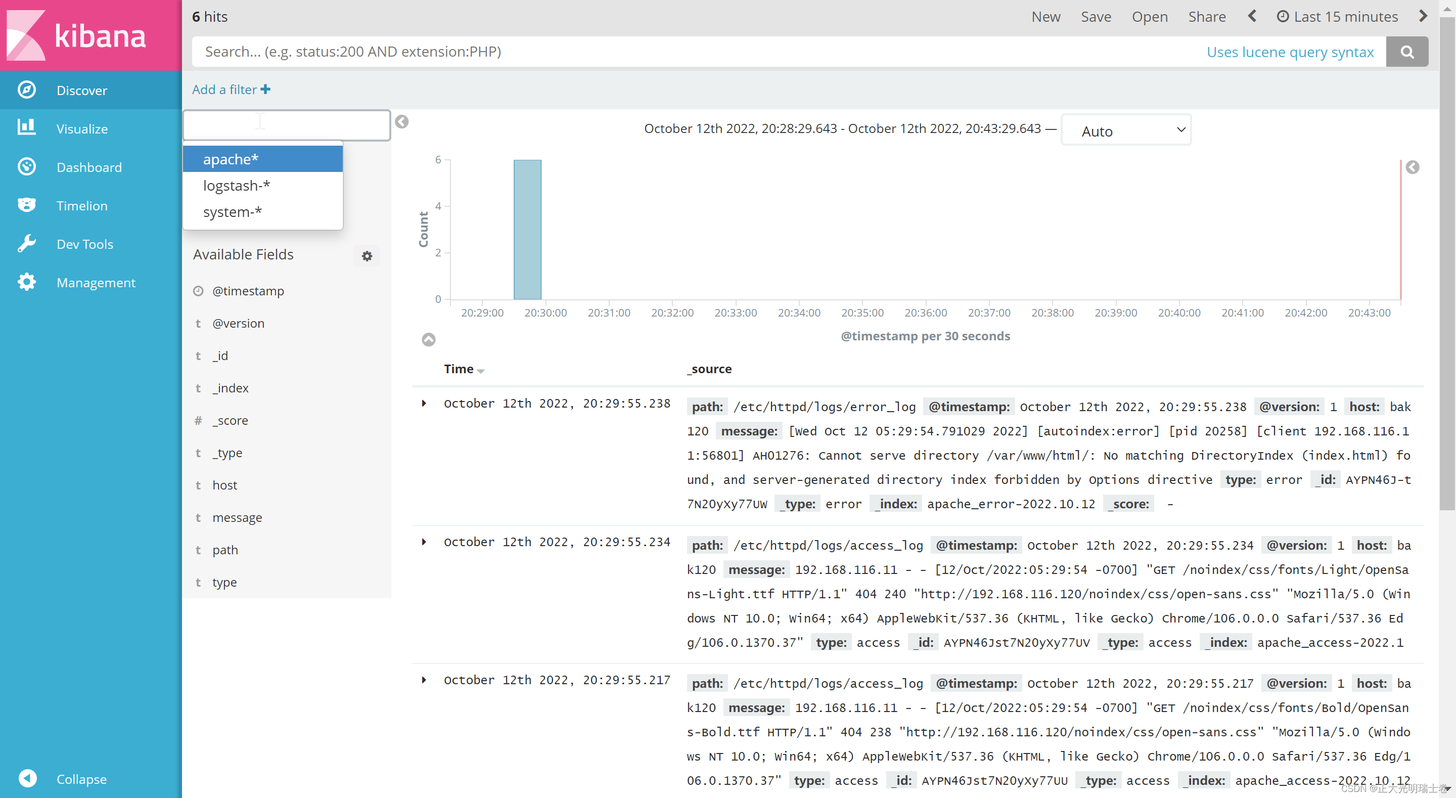 ELK+Filebeat+Kafka+Zookeeper日志分析系统_elk+filebeat+kafka分布式日志管理平台搭建 2024-CSDN博客