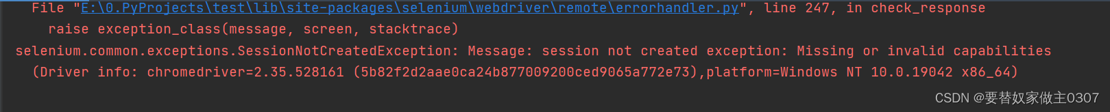 Build python+selenium+chrome under win - Programmer Sought