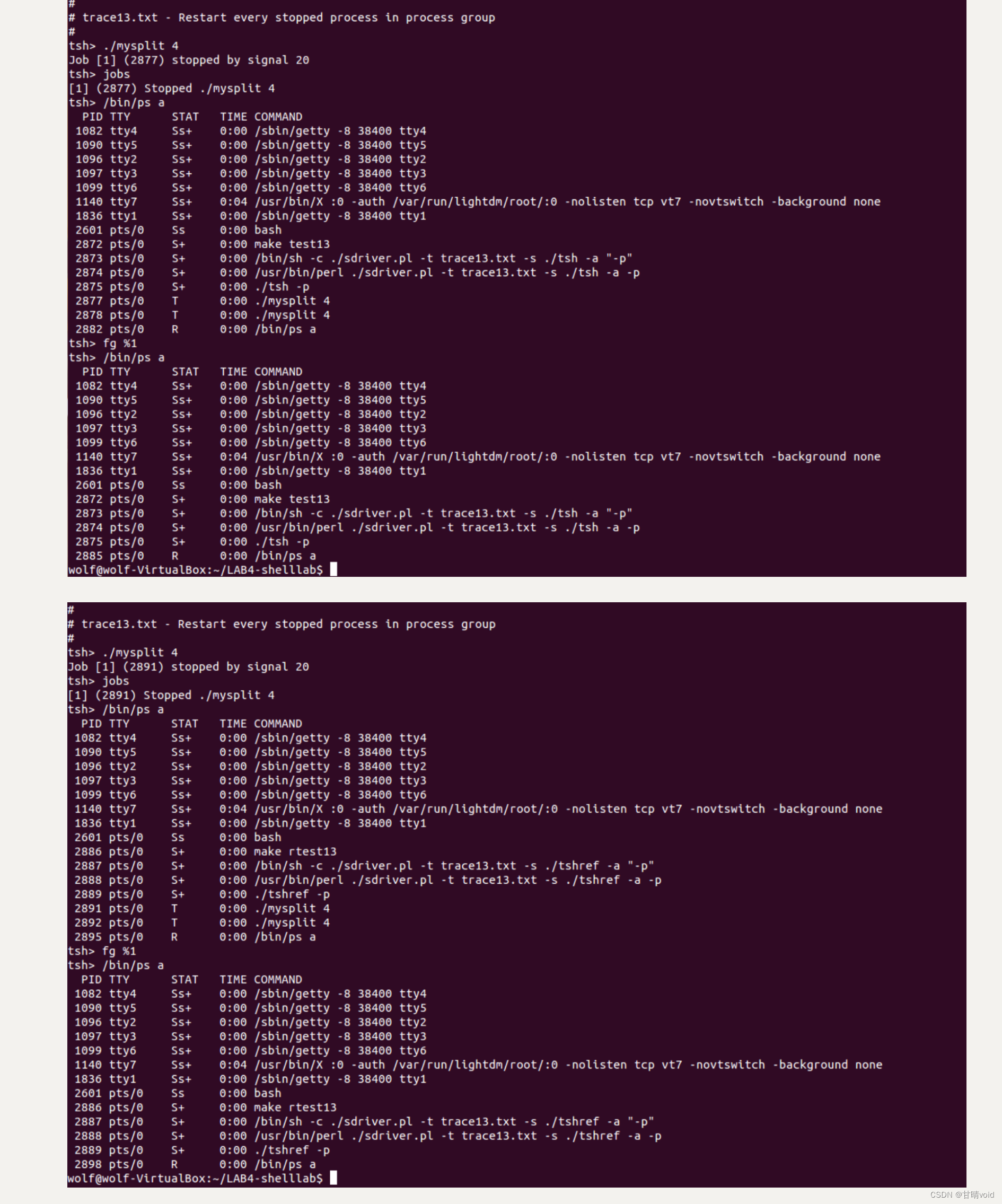 HNU-计算机系统-实验4-ShellLab_lab04 shell实验-CSDN博客