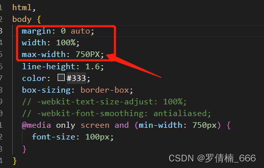 vue移动端适配，PC端最大显示750px_vue 媒体查询设置大于750的宽度-CSDN博客
