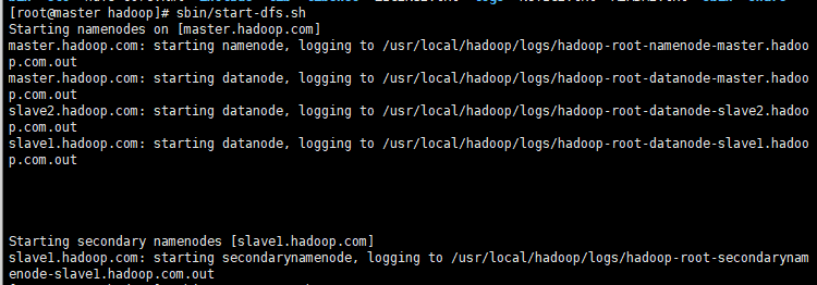 ls: Call From master.hadoop.com/192.168.137.140 to master.hadoop.com:8020 failed on connection ...