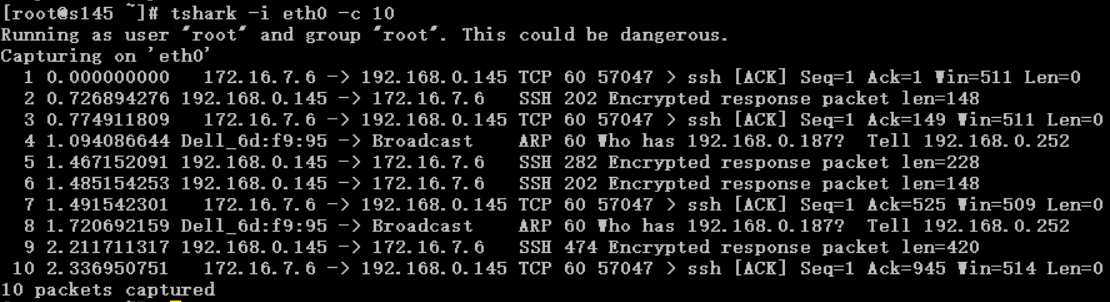 Linux之tshark抓包工具安装和使用-CSDN博客